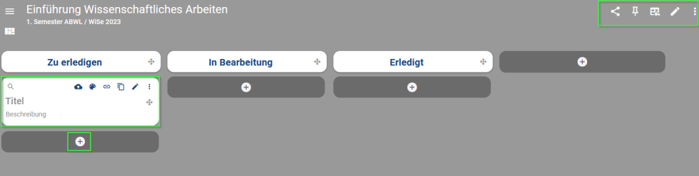 TaskCards - E-Learning Zentrum